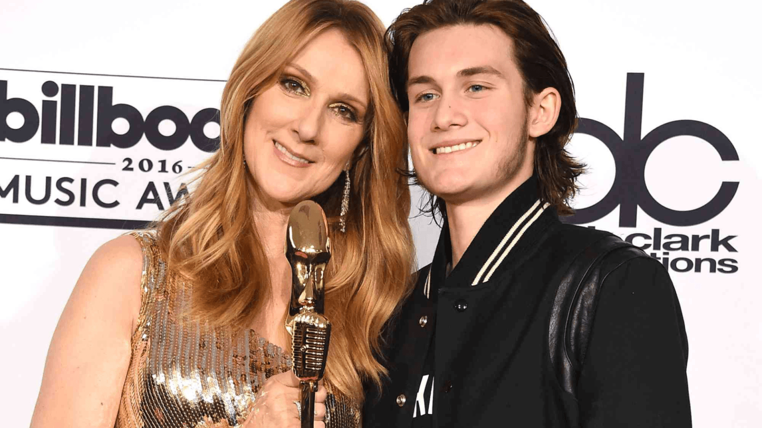 Celine Dion and Son René-Charles Shine on the Red Carpet...